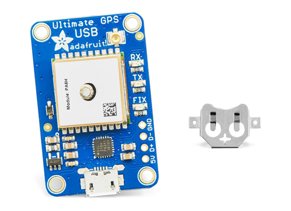 Ultimate Gps Module With Usb Adafruit Mouser 2548