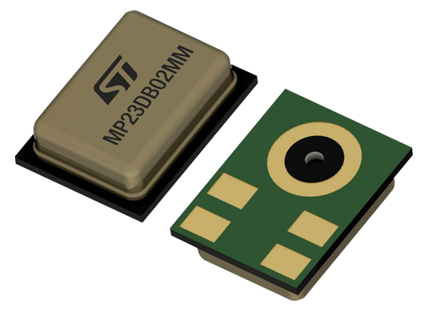 Microphone MEMS MP23DB02MM - STMicro | Mouser