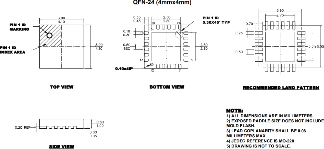 MPQ3364-AEC1 Four-Channel WLED Driver - MPS | Mouser