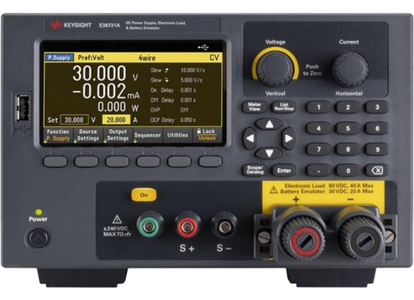 E36731A Battery Emulator & Profiler - Keysight Technologies | Mouser