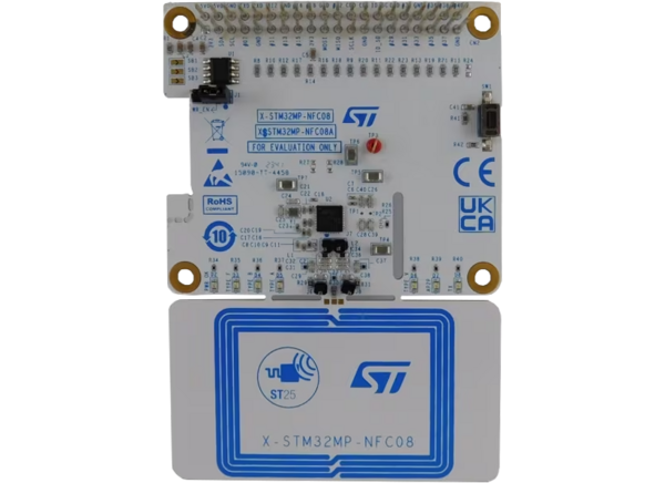 Carte d'évaluation X-STM32MP-NFC08 - STMicro | Mouser