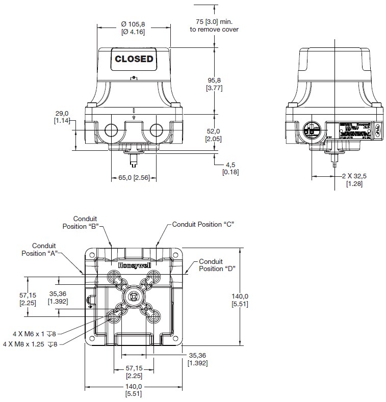 VPX Valve Position Indicator - Honeywell | Mouser France