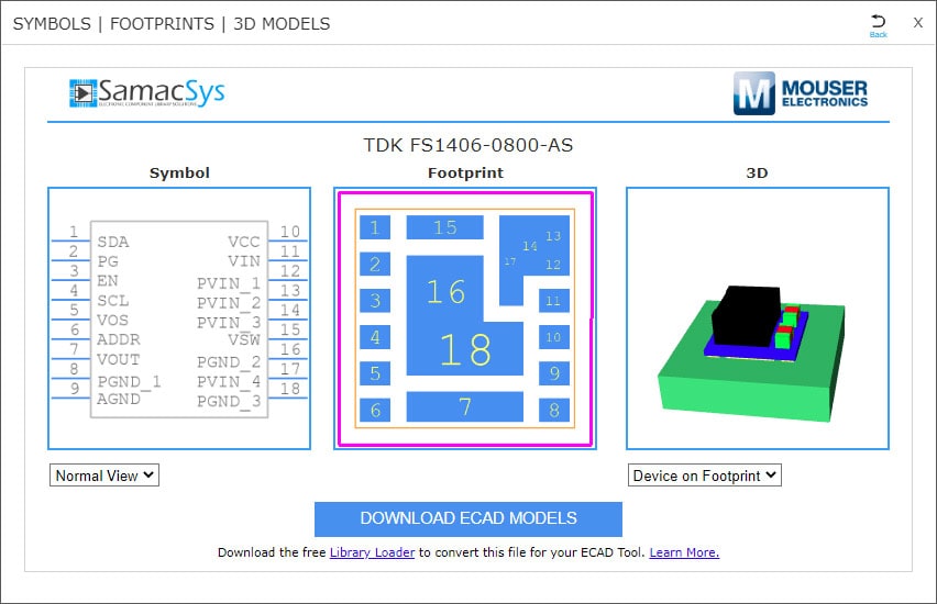 TDK µPOL™ Infographic - Mouser